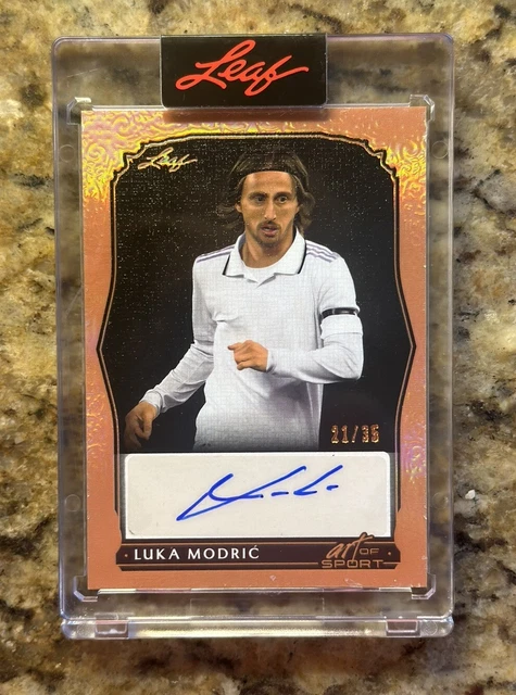 2023-24 LEAF ART Of Sport Luka Modric Auto /35 EUR 0,92 - PicClick FR