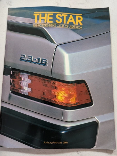 2006 THE STAR Magazine (Mercedes-Benz Club of America) janvier/février ...