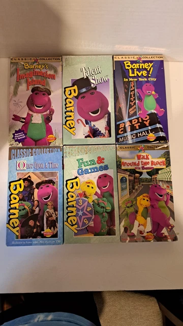 BARNEY VHS LOT Of 6 £37.97 - PicClick UK