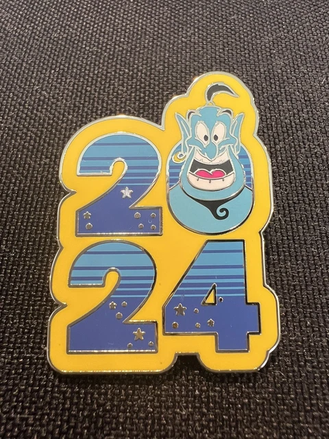 Disney Pins 2024 Booster Genie 2024 Pin Aladdin Pins 2024 £569 