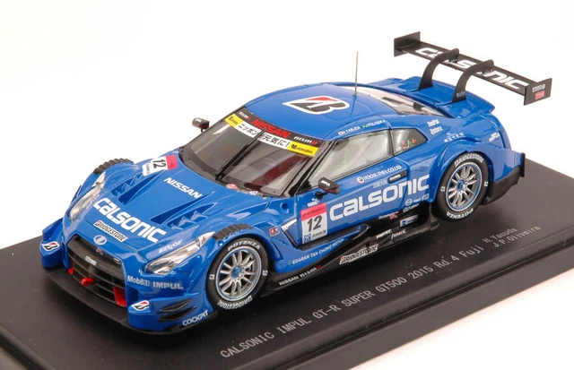 MINIATURE VOITURE EBBRO diecast Nissan GTR Super GT500 Modélisme Racing 1:43 EUR 106,84 ...