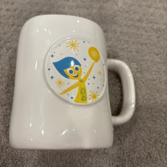 DISNEY PIXAR INSIDE Out Joy Large 3D Coffee Mug Cup with Yellow ...