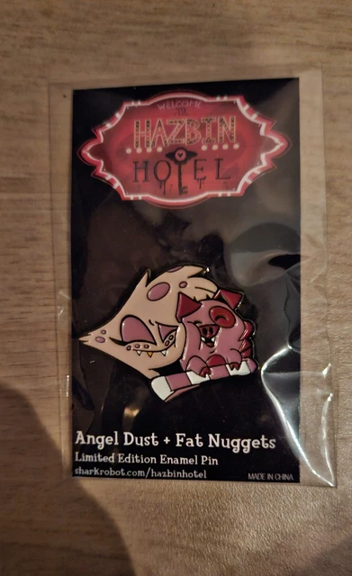 HAZBIN HOTEL ANGEL Dust + Fat Nuggets Limited Edition Enamel Pin EUR 80 ...