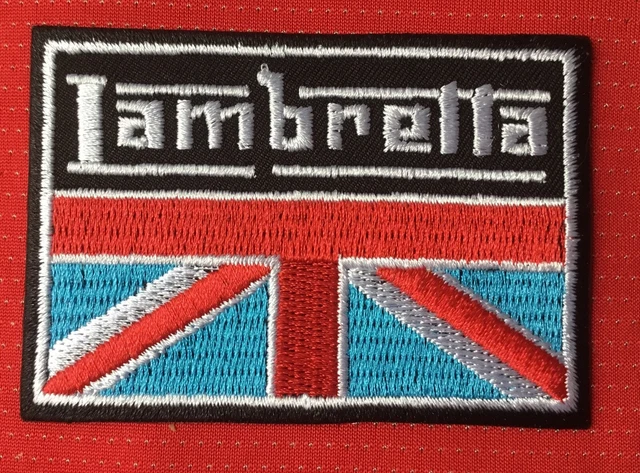 BRIGHTON MOD RALLY Union Jack Vespa Scooter Lambretta Iron Sew On Patch Mods £3.49 - PicClick UK