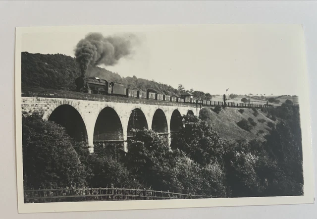 BR RAILWAY LOCOMOTIVE Photograph- 48119 Unstone Viaduct - D1235 £3.50 ...