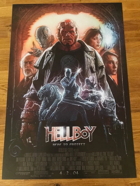 MOVIE POSTER HELLBOY 430mm x 640mm (slightly larger than A2) EUR 4,68 ...