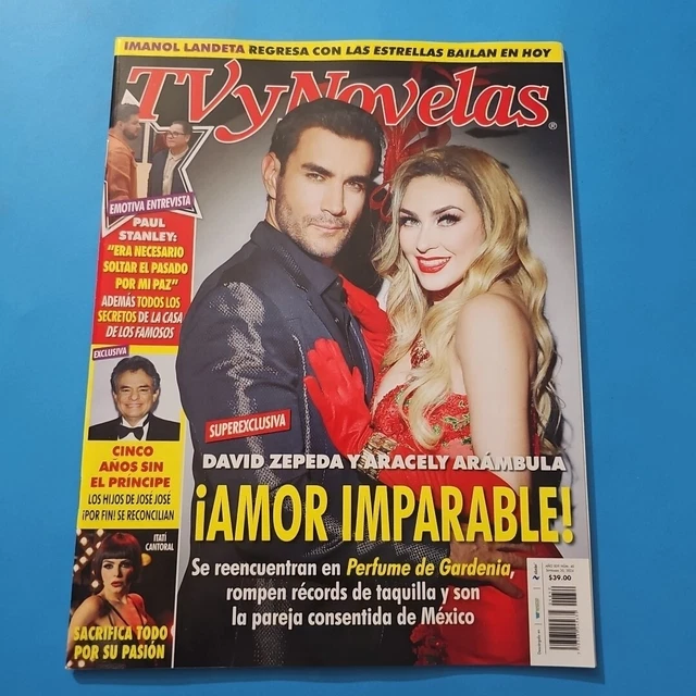 DAVID ZEPEDA ARACELY Arambula Itati Cantoral Andres Palacios Gala ...