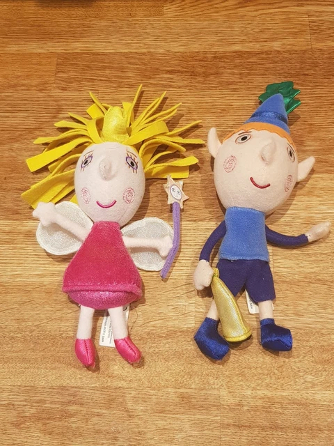 BEN & HOLLYS Little Kingdom Soft Plush Toy Princess Holly & Ben Elf ...