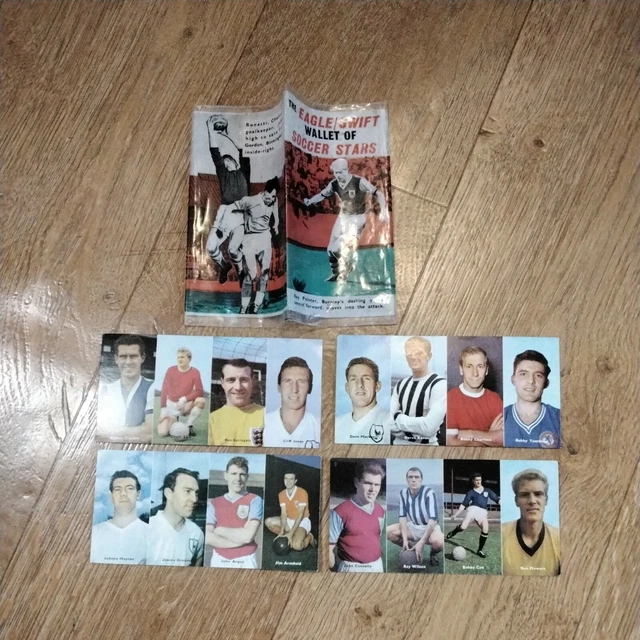 RARE EAGLE SWIFT Soccer Stars, Complete Uncut With Wallet 1960's £25.00 ...