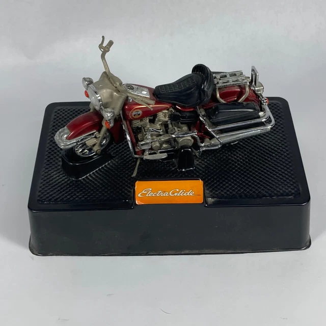 MATCHBOX HARLEY DAVIDSON moto Electra Glide échelle 1:15 matrice moulée rouge EUR 17,58 ...