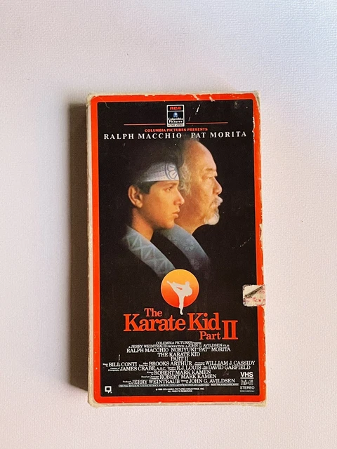 THE KARATE KID Part 2 (VHS, Original 1986 Release) VHS Cassette Tape £4 ...