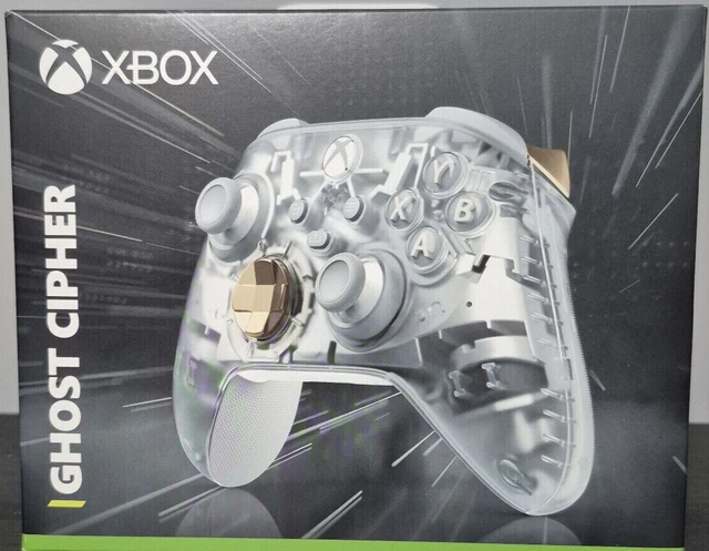 MICROSOFT XBOX WIRELESS Controller Ghost Cipher Special Edition Xbox ...