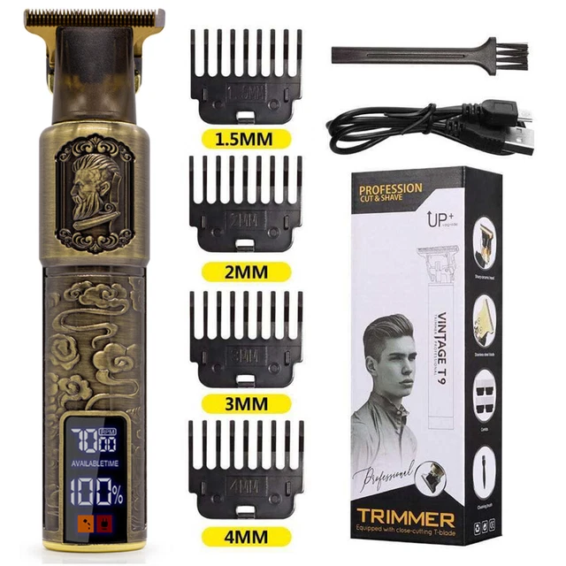 PROFESSIONAL MENS HAIR Clippers Shaver Trimmers Machine Cordless Beard ...