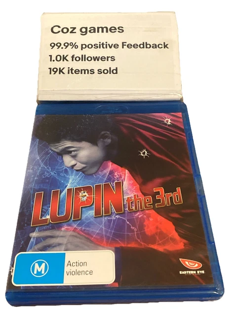 LUPIN THE THIRD Blu Ray Live Action Film Madman Eastern Eye Region B ...