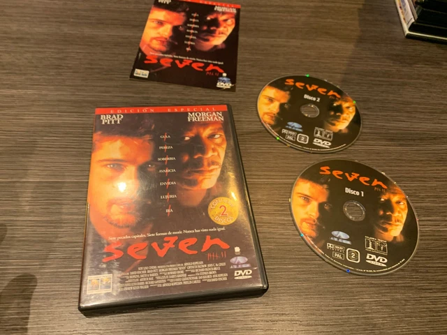 SEVEN DVD SPECIAL Edition Brad Pitt Morgan Freeman £17.38 - PicClick UK