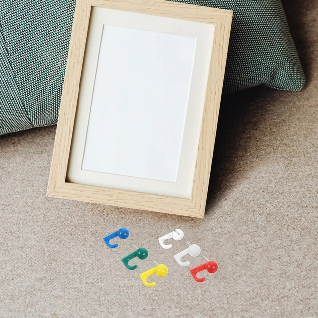 2 BOXES STICK Pin Shaped Thumbtacks for Cork Board Push Pins Wall ...