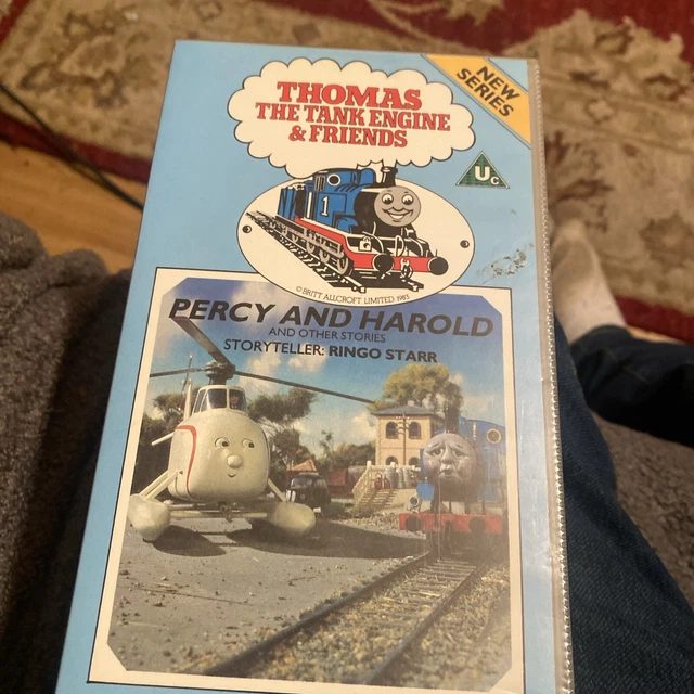 THOMAS THE TANK Engine And Friends - Percy And Harold (VHS) £10.99 ...