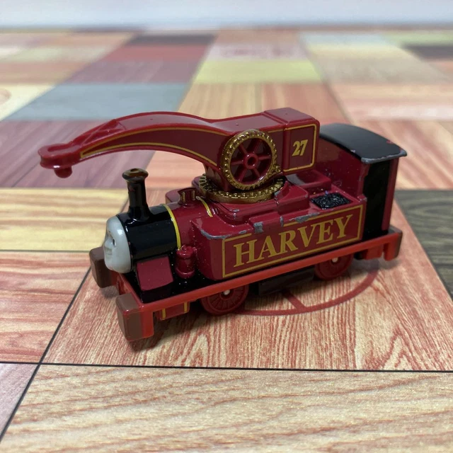 THOMAS & FRIENDS TOMY Plarail Trackmaster Classic Harvey Train Engine ...
