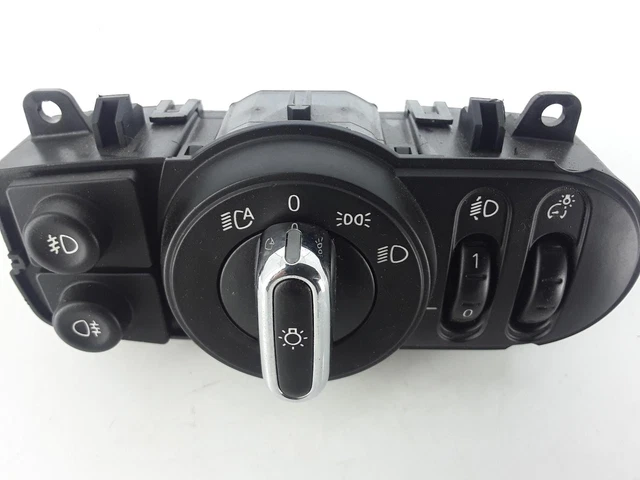 MINI F54 F55 F56 F57 Dashboard Headlight Fog Lights Switch Dial 6131 ...