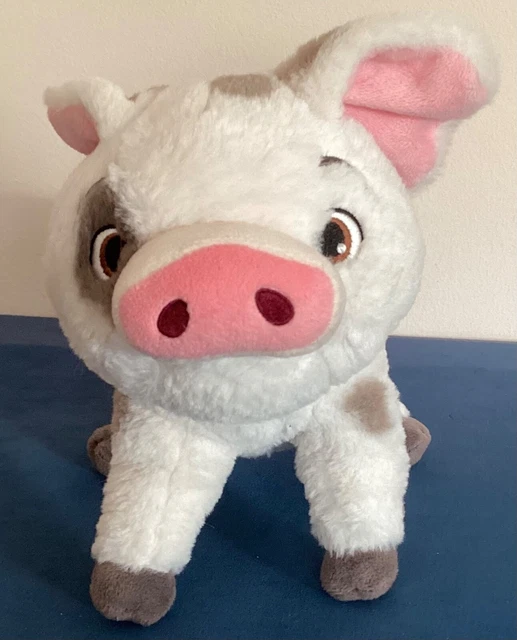 DISNEY STORE AUTHENTIC Moana Pua Pet Pig Stuffed Animal Plush 10" Toy ...