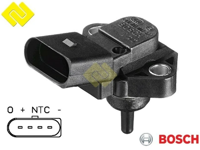BOSCH 0281002177 ,0281002178 BOOST PRESSURE SENSOR MAP for AUDI VW ...