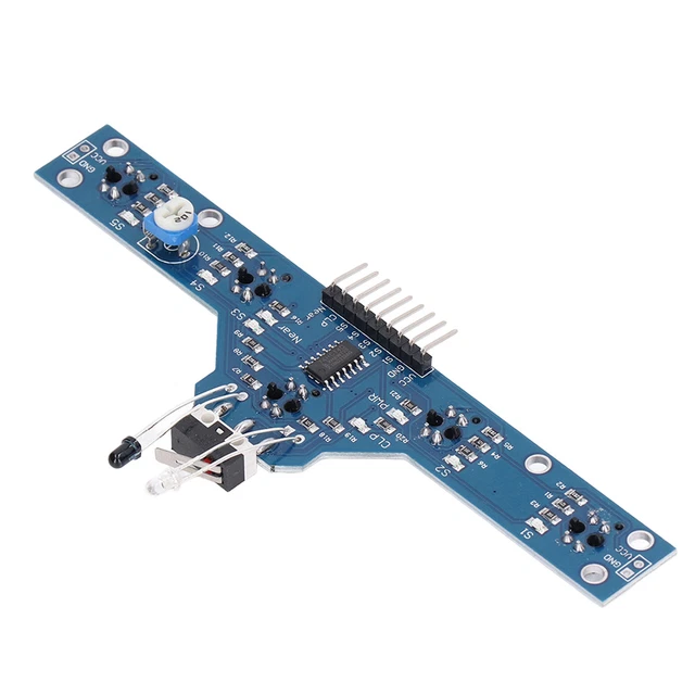 INFRARED SENSOR MODULE 5 Channel Tracking Sensor Module Digital Analog ...