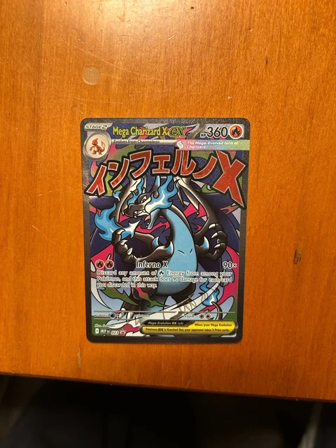 MEGA CHARIZARD X ex 023 Me: Mega Evolution Promo Holo £56.94 - PicClick UK