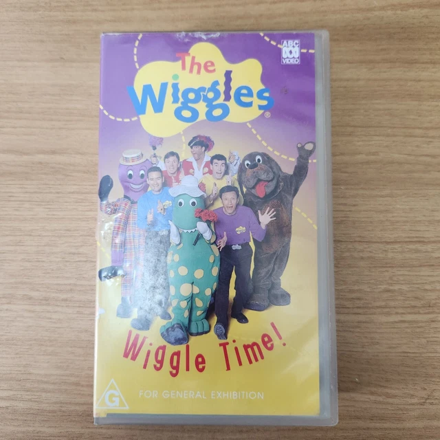 THE WIGGLES - Wiggle Time - 1998 Original VHS - Anthony, Jeff, Greg ...
