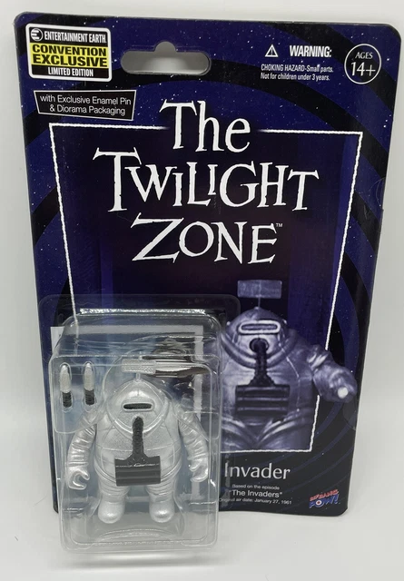 THE TWILIGHT ZONE Invader Action Figure by Bif Bang Pow! EE Convention ...