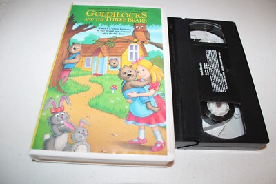GOLDILOCKS AND THE Three Bears VHS RARE Clam Shell Case Vintage Movie ...