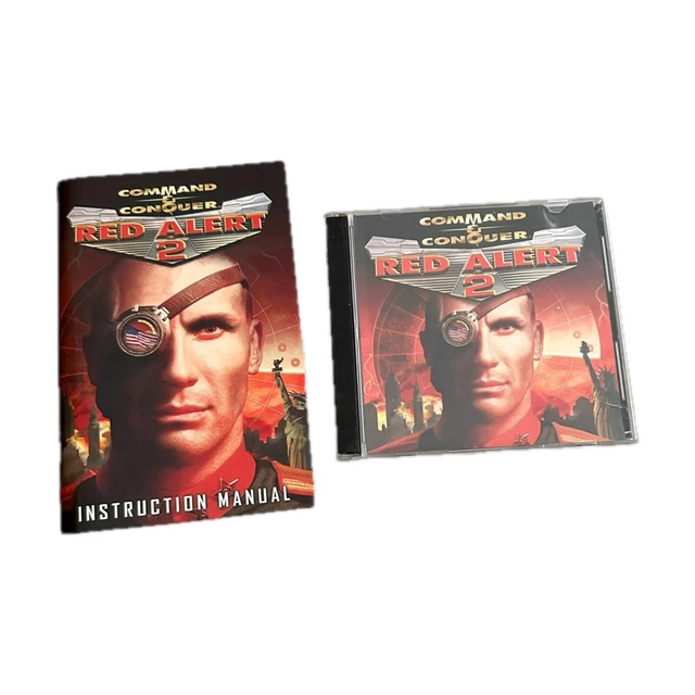 COMMAND & CONQUER Red Alert 2 PC Game And Instruction Manual $40.00 ...