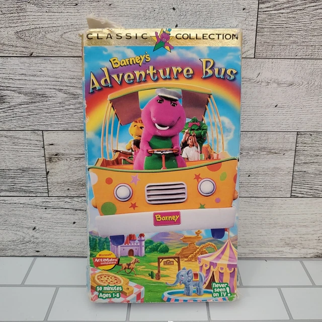 BARNEY - BARNEYS Adventure Bus (VHS, 1997) EUR 2,13 - PicClick FR