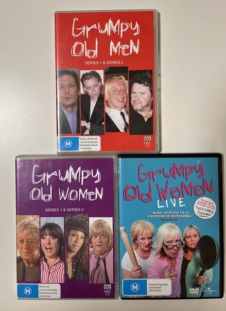 GRUMPY OLD MEN & Grumpy Old Women Series 1 2 & Live, Holidays ...