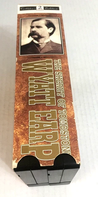 THE SHERIFF OF Tombstone Wyatt Earp VHS tape Ships Free Same Day With ...