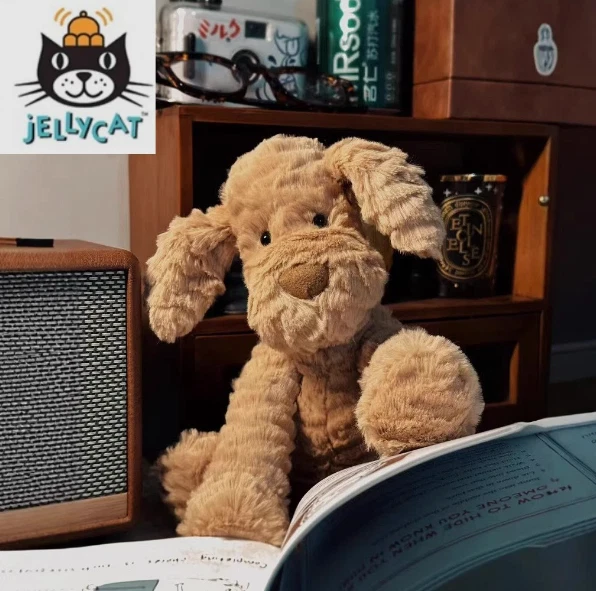 JELLYCAT FUDDLEWUDDLE MEDIUM Dog Toy: 23cm Soft Plush Puppy Gift for ...