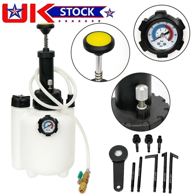 ATF Fluid Extractor With Adapters Manual Kit - 6L Capacity, 15 ATF ...