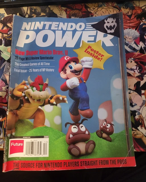 NINTENDO POWER VOL #285 New Super Mario Bros U Final Issue with Poster ...