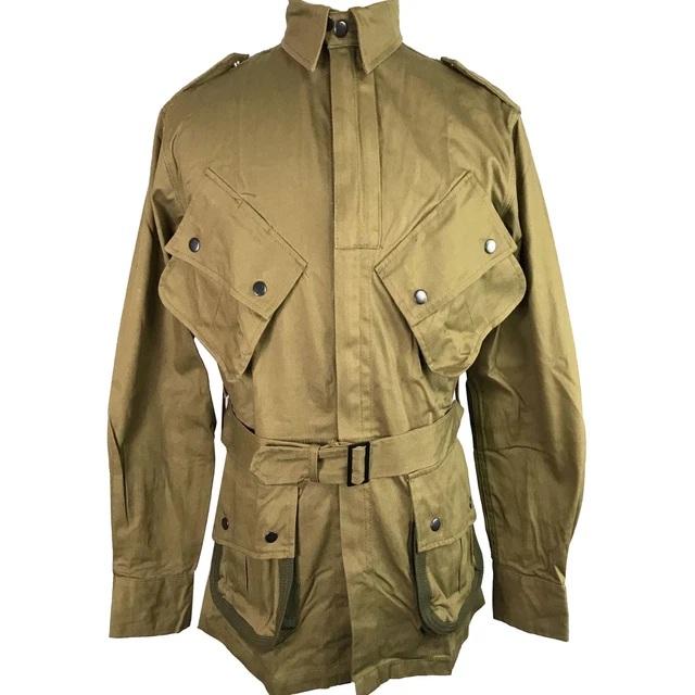 WWII US BRITISH Army Jacket Olive Green Wool Reproduction Military ...