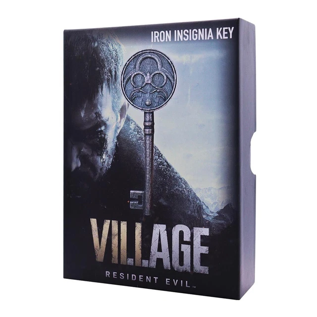 RESIDENT EVIL VILLAGE Limited Edition Replica Insignia Key £14.85 ...