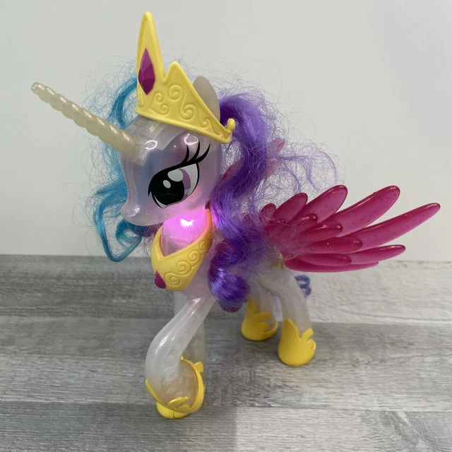 MY LITTLE PONY Hasbro Light Up Princess Celestia 2017 MLP - Working £4.99 - PicClick UK