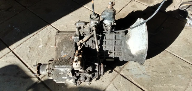 LAND ROVER DEFENDER complete long stick gearbox transfer box LT77 LT230 ...