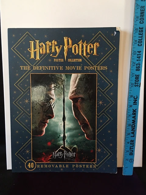 HARRY POTTER POSTER Collection The Definitive Movie Posters Book 40 ...