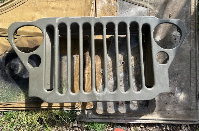 REPRODUCTION WILLYS MB Radiator Grille £100.00 - PicClick UK