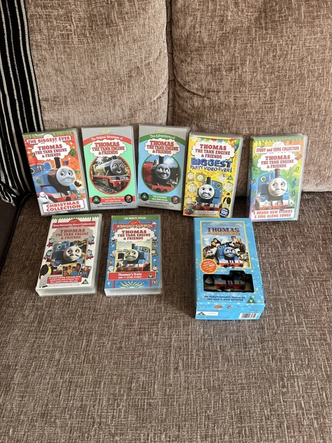 THOMAS THE TANK engine vhs Bundle £12.50 - PicClick UK