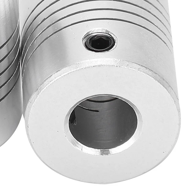 2PCS SHAFT COUPLING Flexible Encoder Coupler Stepper Motor DIY 3D ...