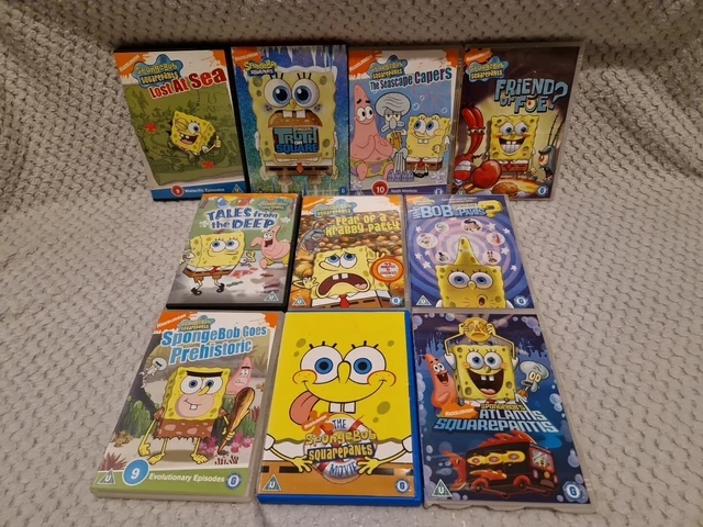 Nickelodeon Spongebob Squarepants Dvd X10 Bundle £1499 Picclick Uk
