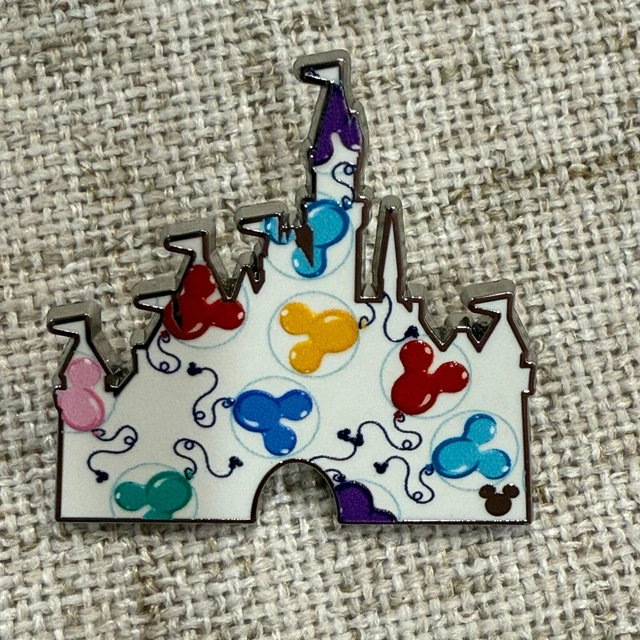 DISNEY 2025 DISNEYLAND Hidden Mickey Castle Pin Balloons £15.05 ...