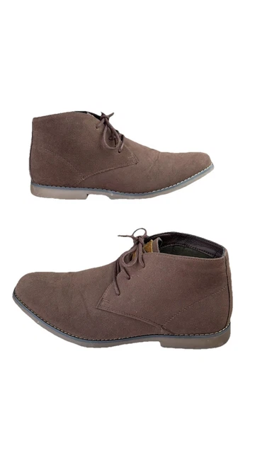 LEE COOPER GRESHAM Chukka Boots – Brown Faux Suede – UK 9 EU 43 – £20. ...