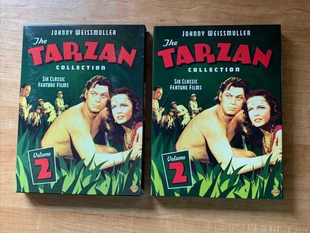TARZAN SAMMLUNG BAND 2 DVD Set 6 Filme Johnny Weissmüller EUR 68,56 ...
