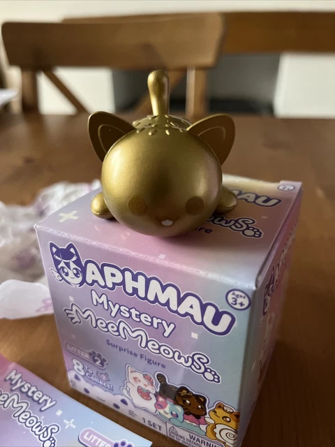 APHMAU MYSTERY MEEMEOWS Litter 2 - Gold Cheeseburger Cat £6.50 ...